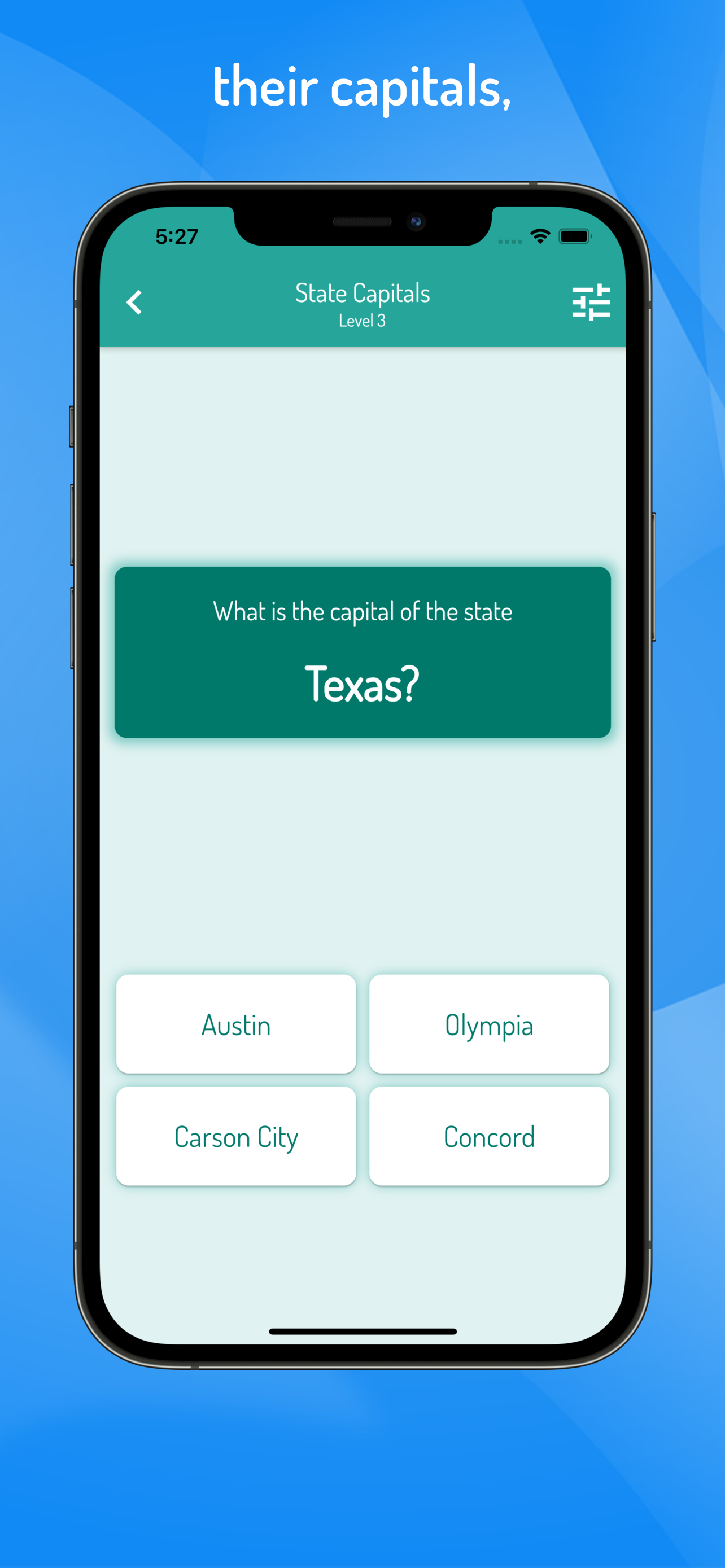 Quiz USA - States and Cities