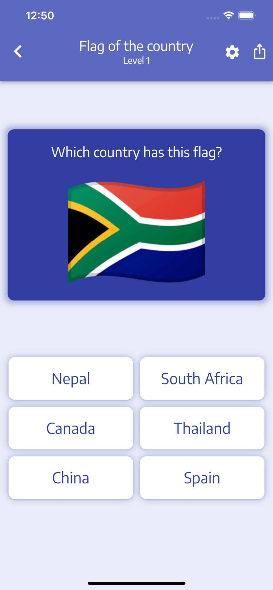 Quiz Geo - World Countries